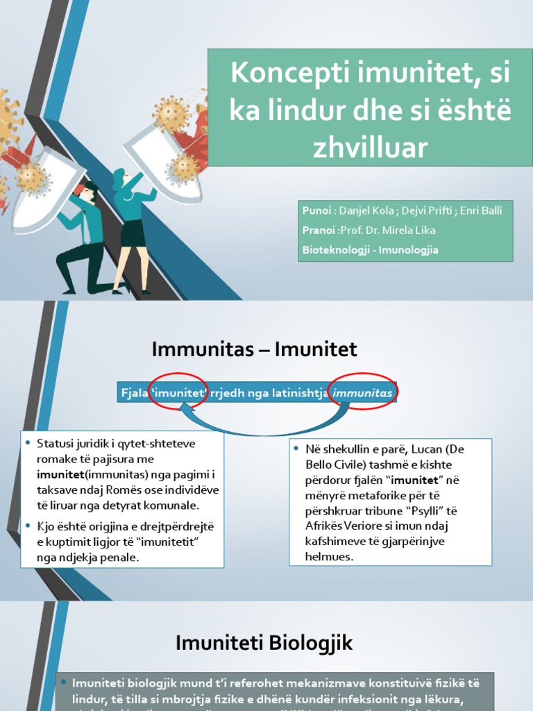 Koncepti Imunitet | PDF