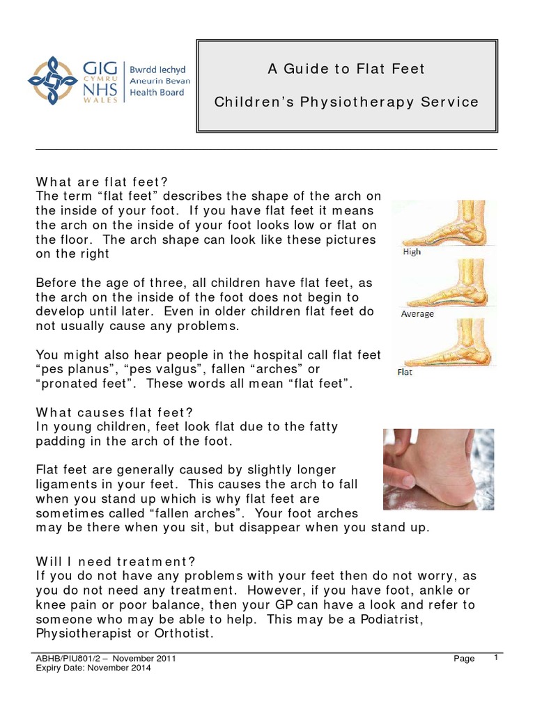Guide To Flat Feet PDF | PDF | Foot | Dance Science