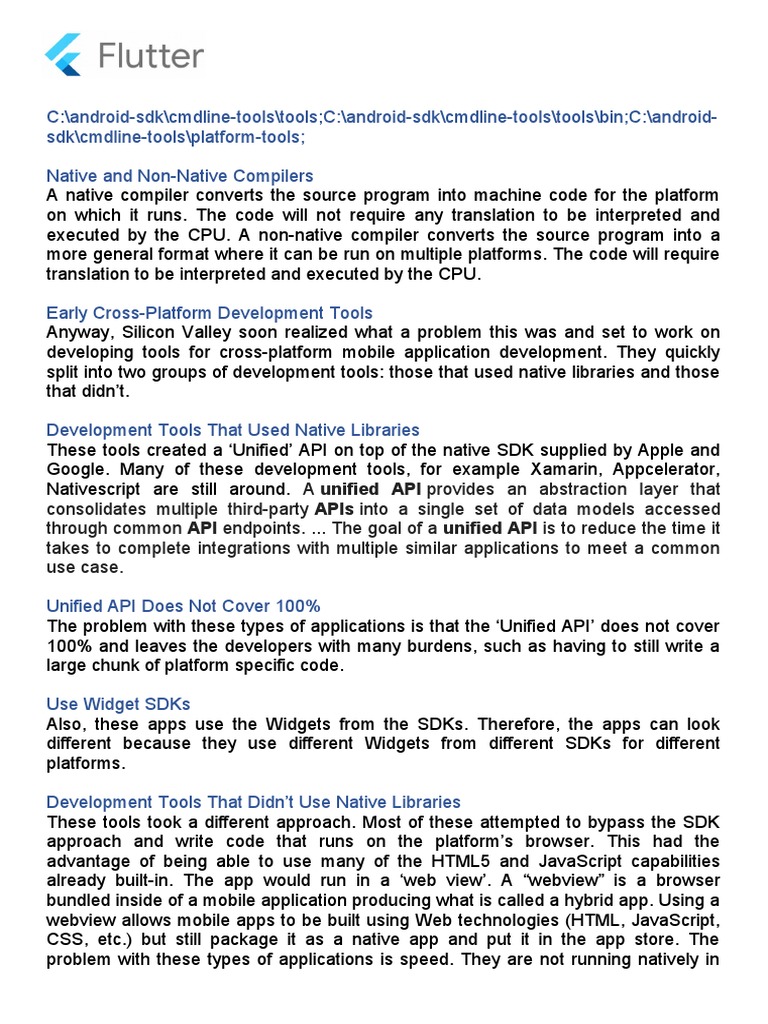 Flutter | PDF | Class (Computer Programming) | Constructor (Object ...