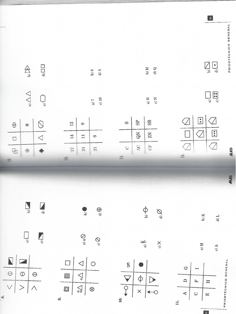 Psicotécnico General MAD 437 PDF | PDF