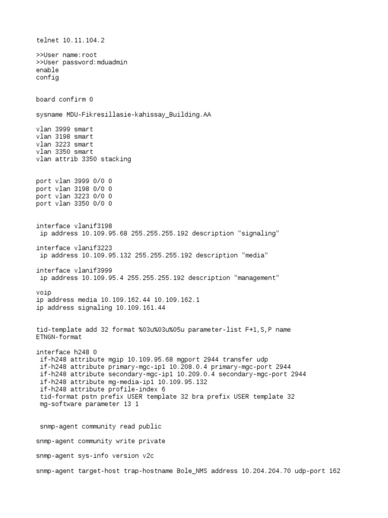 Huawei Msan Script | PDF