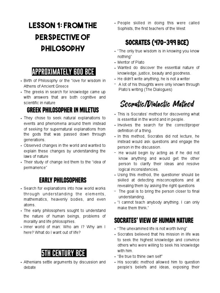 Uts Chapter 1 PDF | PDF | Id | Plato