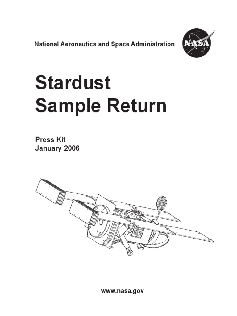 Stardust Sample Return Press Kit | PDF | Comet | Outer Space
