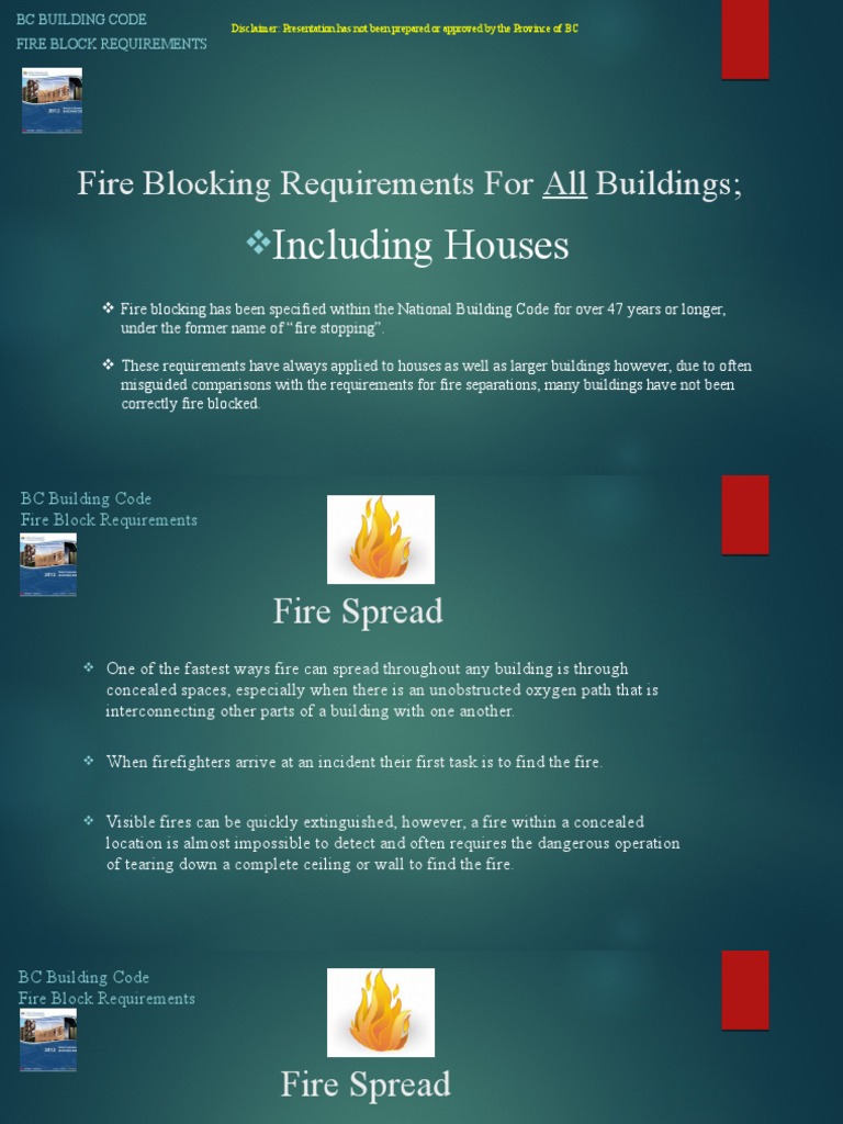 Fire Blocking Buildings | PDF | Wall | Framing (Construction)