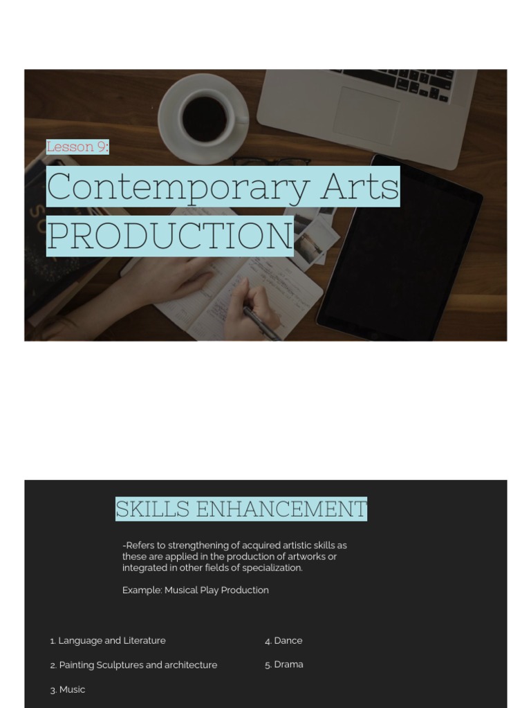 Contemporary Art Production | PDF | Filmmaking | Paintings