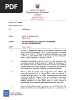 Justification Letter | PDF | Behavior Modification | Teachers