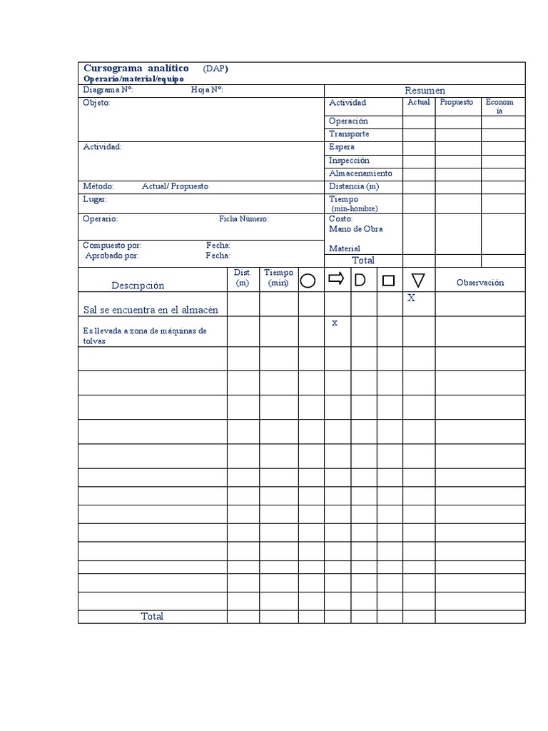 FORMATO DAP Editable | PDF