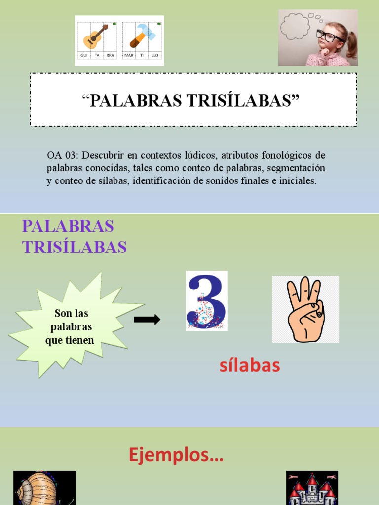 Trisilabos | PDF