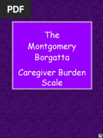 Zarit Caregiver Burden Scale | PDF | Behavioural Sciences | Psychology