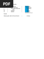 API 650 RF Pad Calculation PDF | PDF | Building Materials | Materials