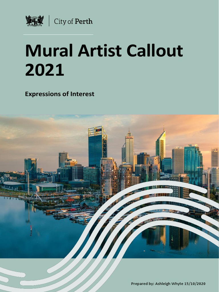 Mural Artist Callout 2021 | PDF | Insurance | Paintings