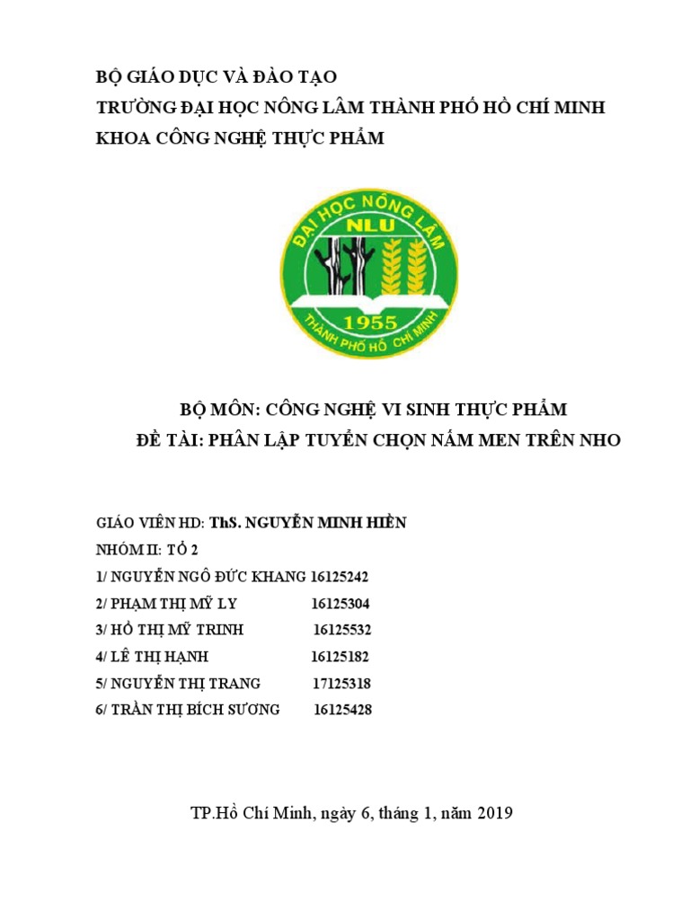 B - - O C - - O C - - NG NGH - - - VI SINH TH - - - C PH - - - M.docx - filename UTF 8BÁO CÁO ...