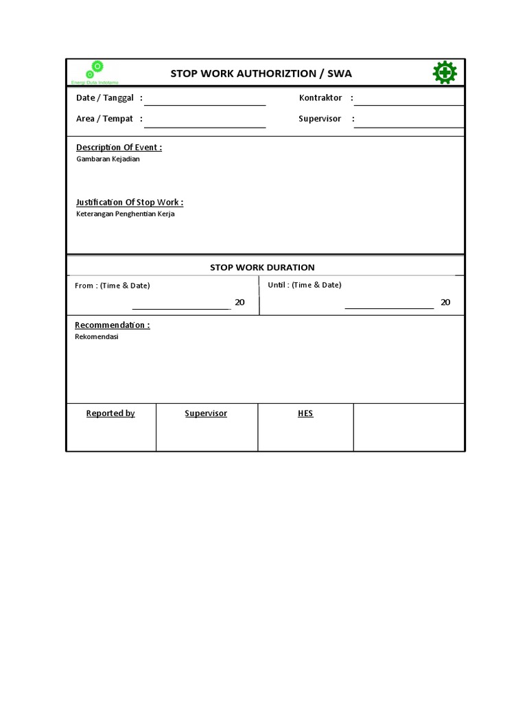 Form Swa by Nada | PDF