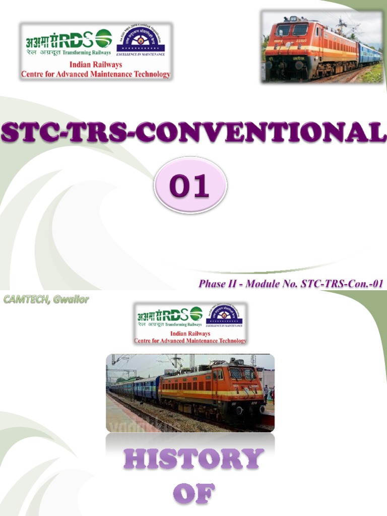 STC TRS Conventional 01 PDF | PDF | Transportation Engineering | Rail ...