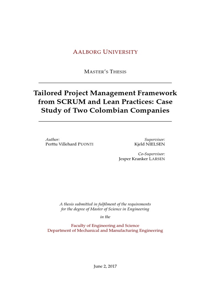 Tailored Project Management Framework PDF | PDF | Agile Software ... Tailored Project Management Framework PDF | PDF | Agile Software ...