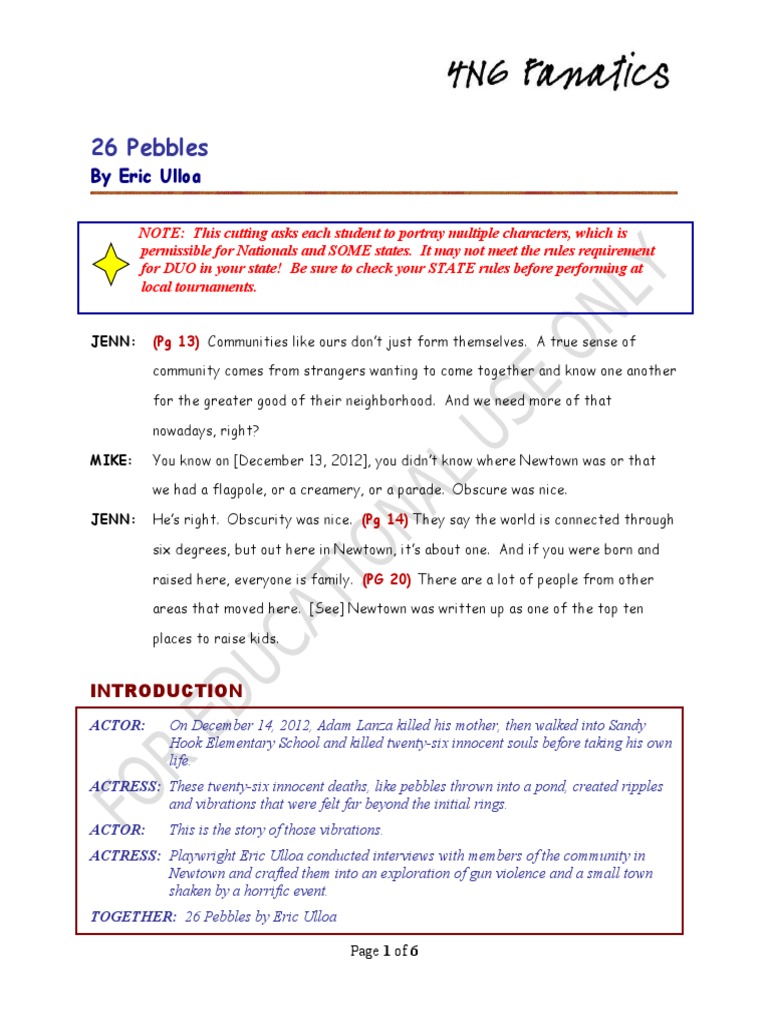 26 Pebbles | Download Free PDF | Sandy Hook Elementary School Shooting ...