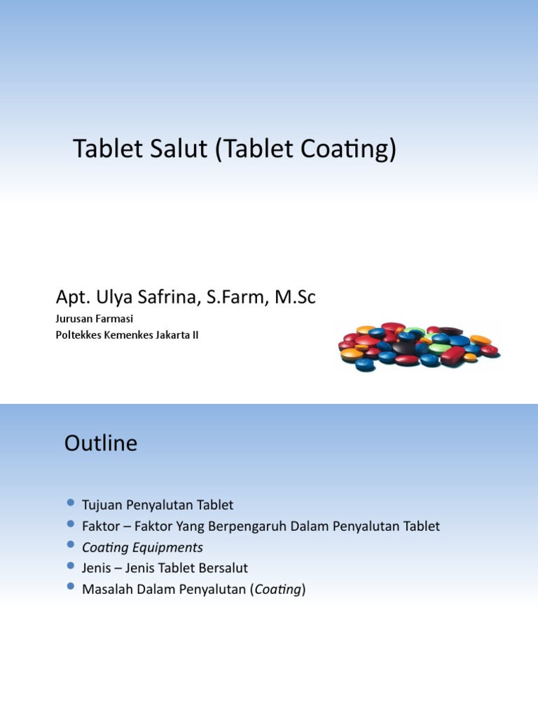 Tablet Coating | PDF