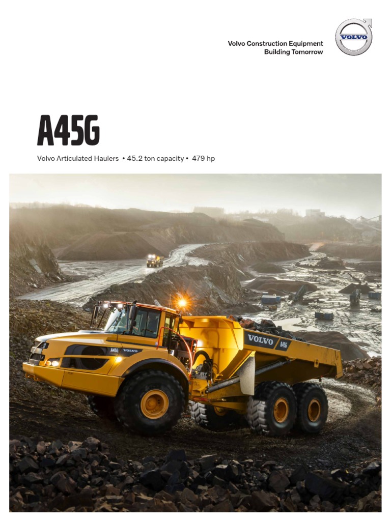 Brochure A45g en Na 22 Voe2230009417 | PDF | Transmission (Mechanics ...