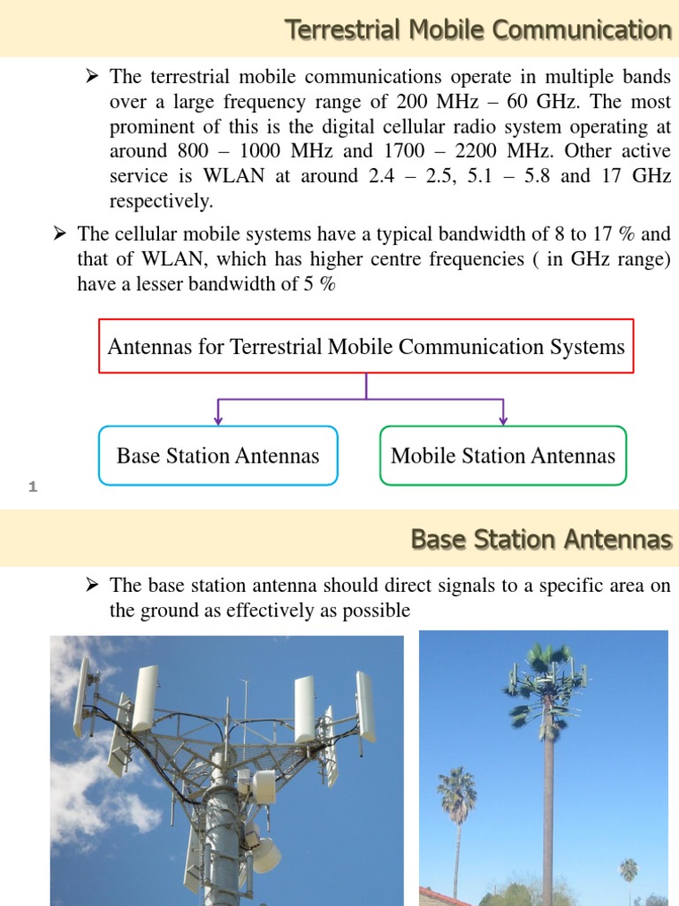 18-Antennas For Terrestrial Mobile Communication Mobile Handsets and ...