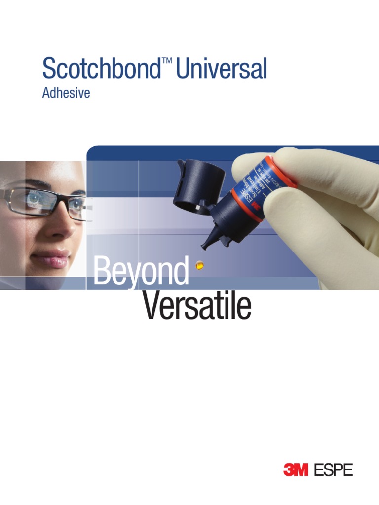 Scotchbond Uni Brochure | PDF | Adhesive | Materials
