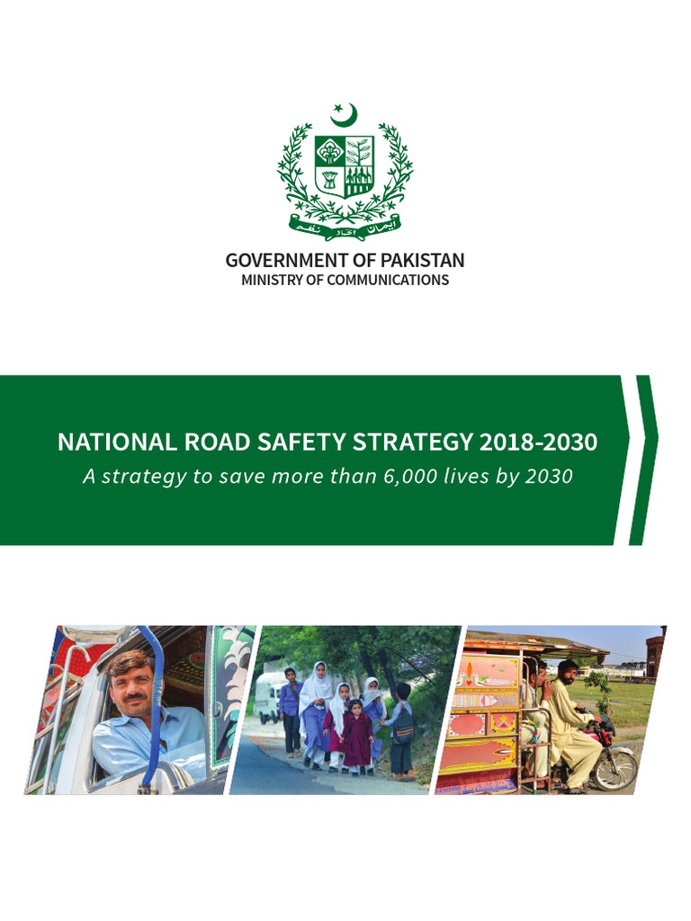 Pakistan National Road Safety Strategy 2018 2030 | Download Free PDF ...