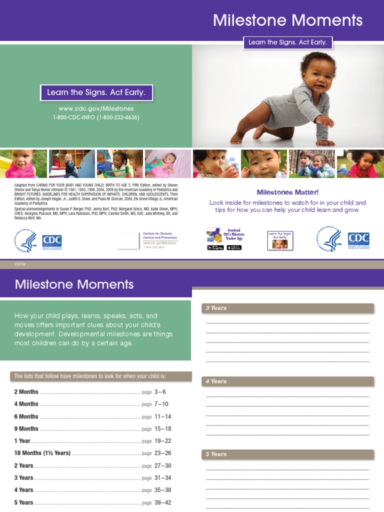 Milestone Moments Booklet - Printer - FNL 2020 P PDF | PDF | Toys ...