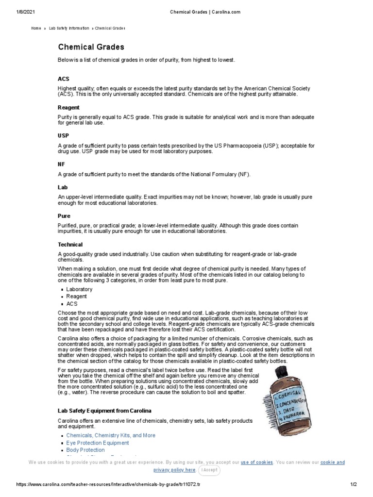 Chemical Grades | PDF
