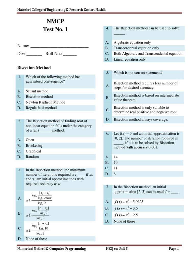 Mcq Unit 3 Pdf Computer Programming Mathematical Logic 2662