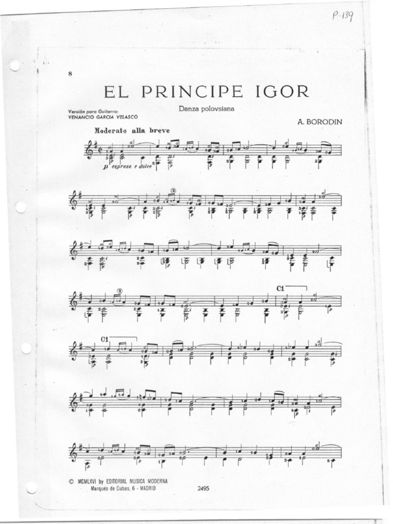 Borodin - El Principe Igor | PDF