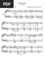 Call of Duty: Black Ops Soundtrack - Damned (Piano Sheet) | PDF ...