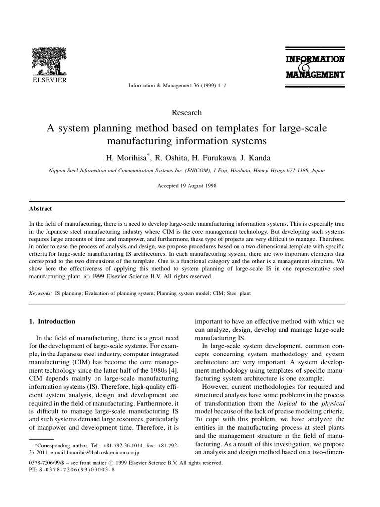 A System Planning Method Based On Templates For Large Scale ...