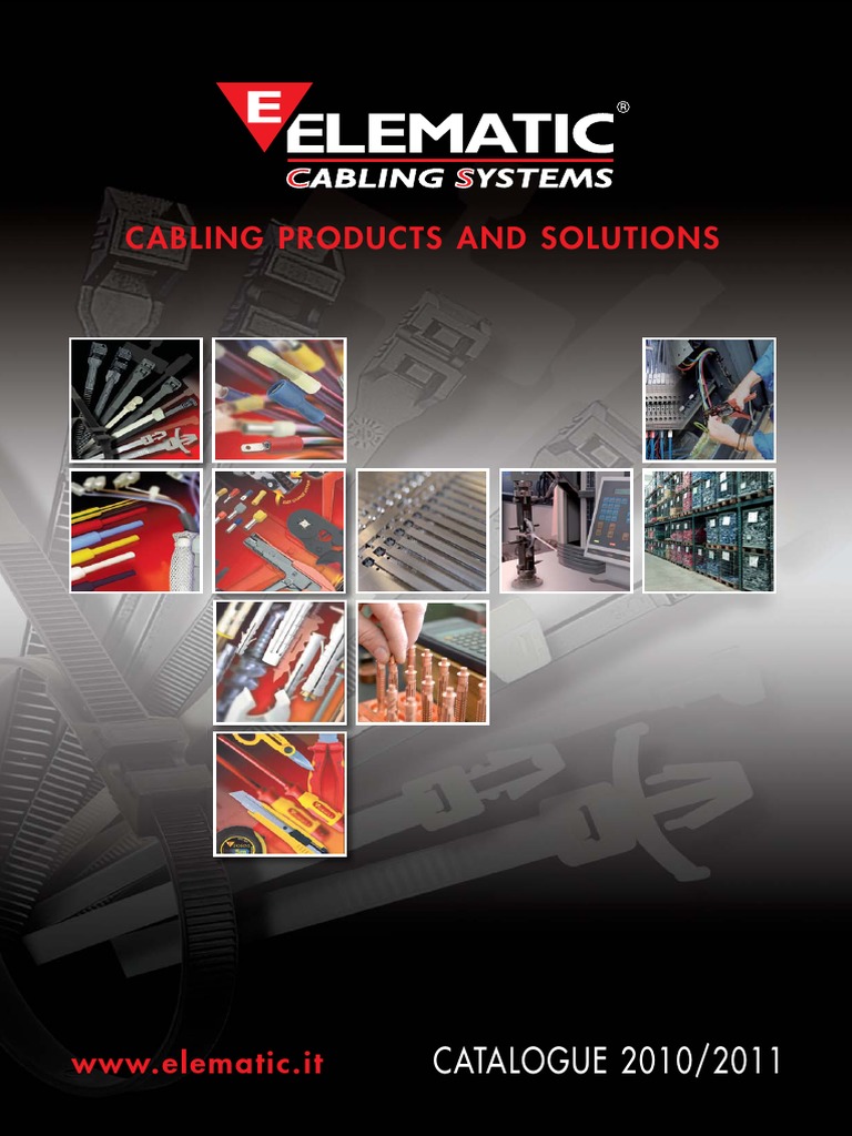 Elematic Cabling Systems | PDF | Acid | Chlorine
