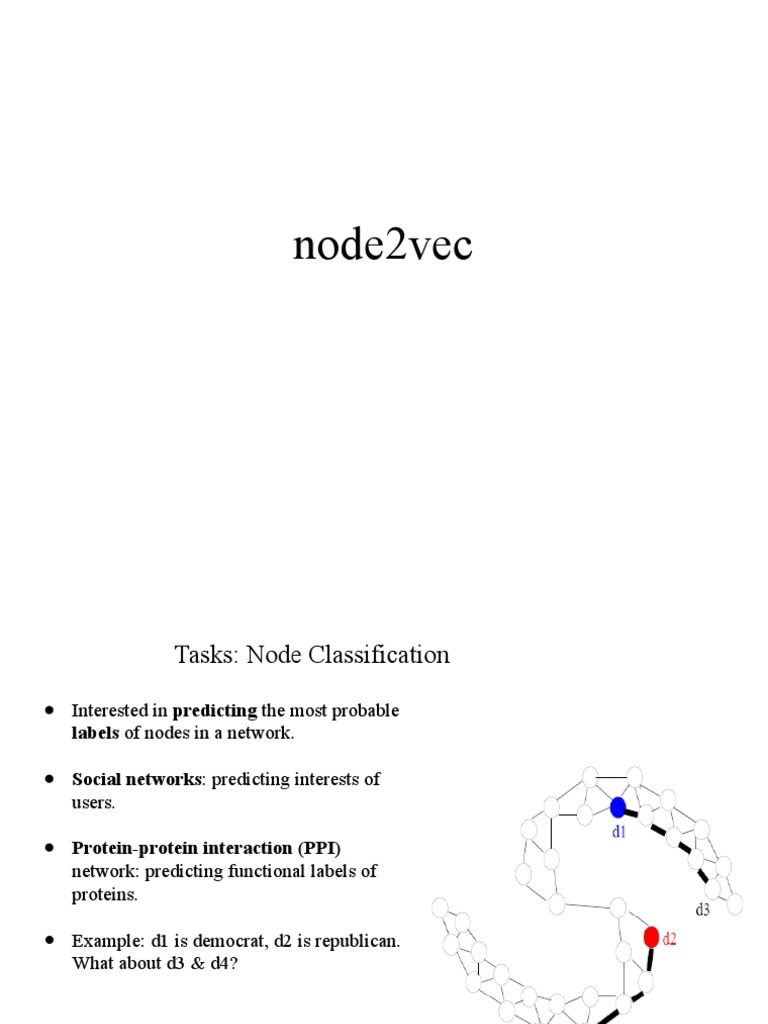 Node2vec pptx-2 | PDF | Art | Computers