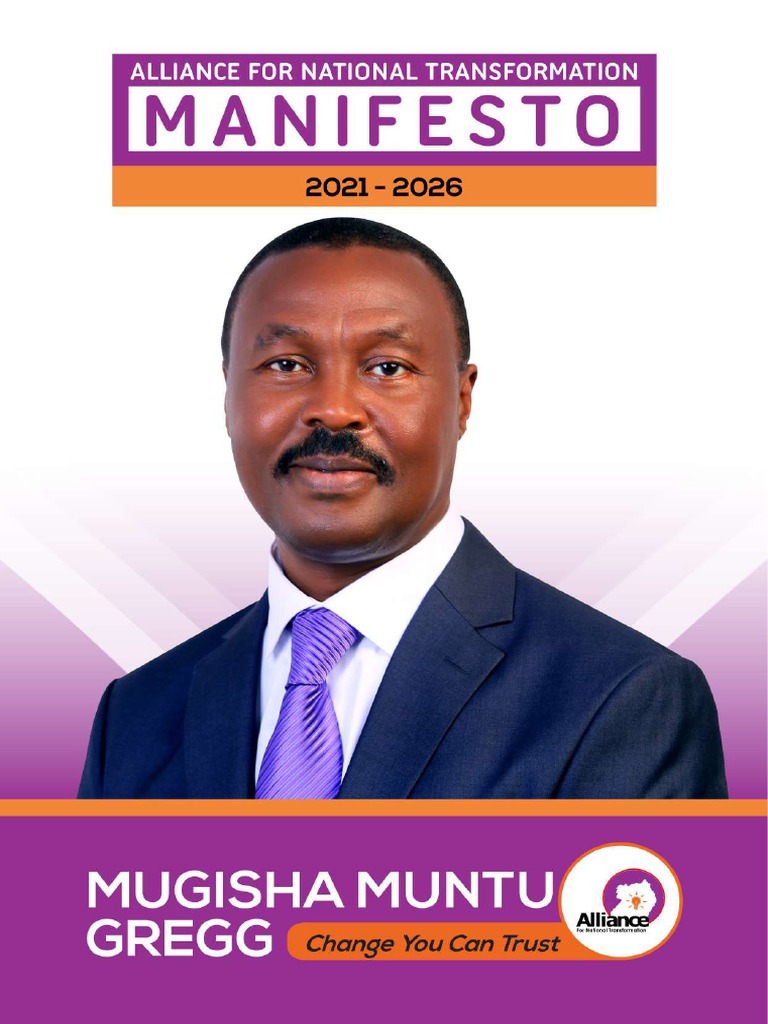 Alliance For National Transformation Manifesto | PDF