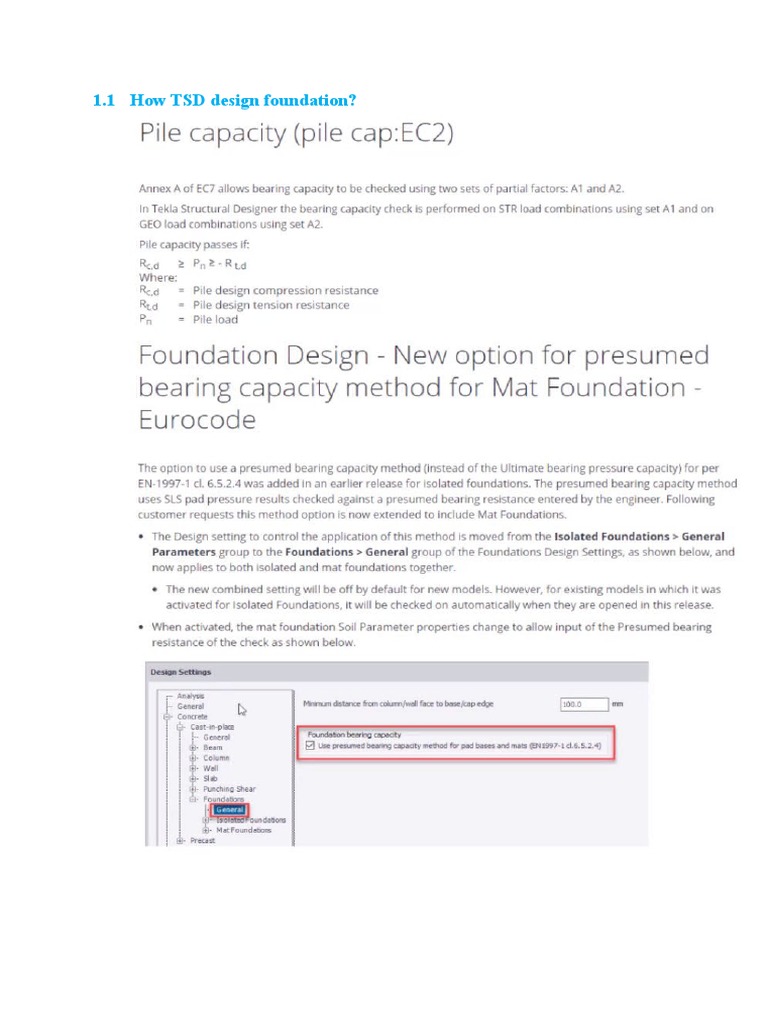 How TSD Design Foundation | PDF