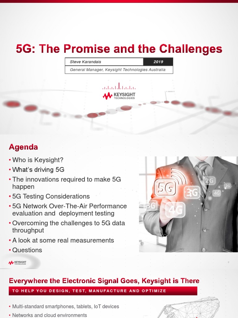 Steve Karandais: General Manager, Keysight Technologies Australia | PDF ...