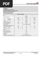 ANT-AMB4520R14v06 Datasheet | PDF