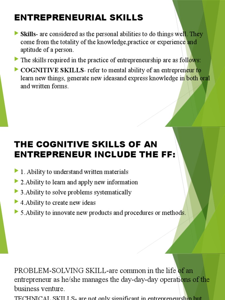 Entrepreneurship Skills Are Growing Entrepreneurs | Gather New Haven