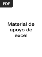 Libro de Excel 2025 | PDF | Microsoft Excel | Hoja de cálculo