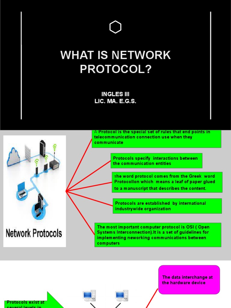 What Is Network Protocol | PDF | Computer Network | Computer Mediated ...