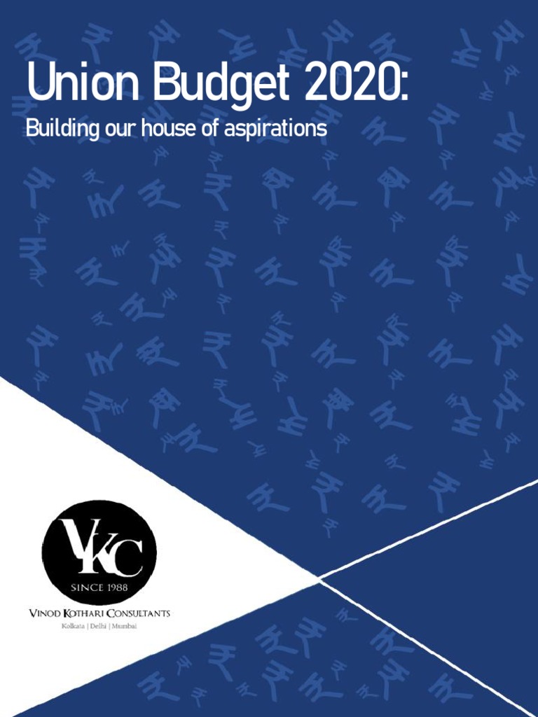 Budget Booklet 2020 | PDF | Non Bank Financial Institution | Consumer ...