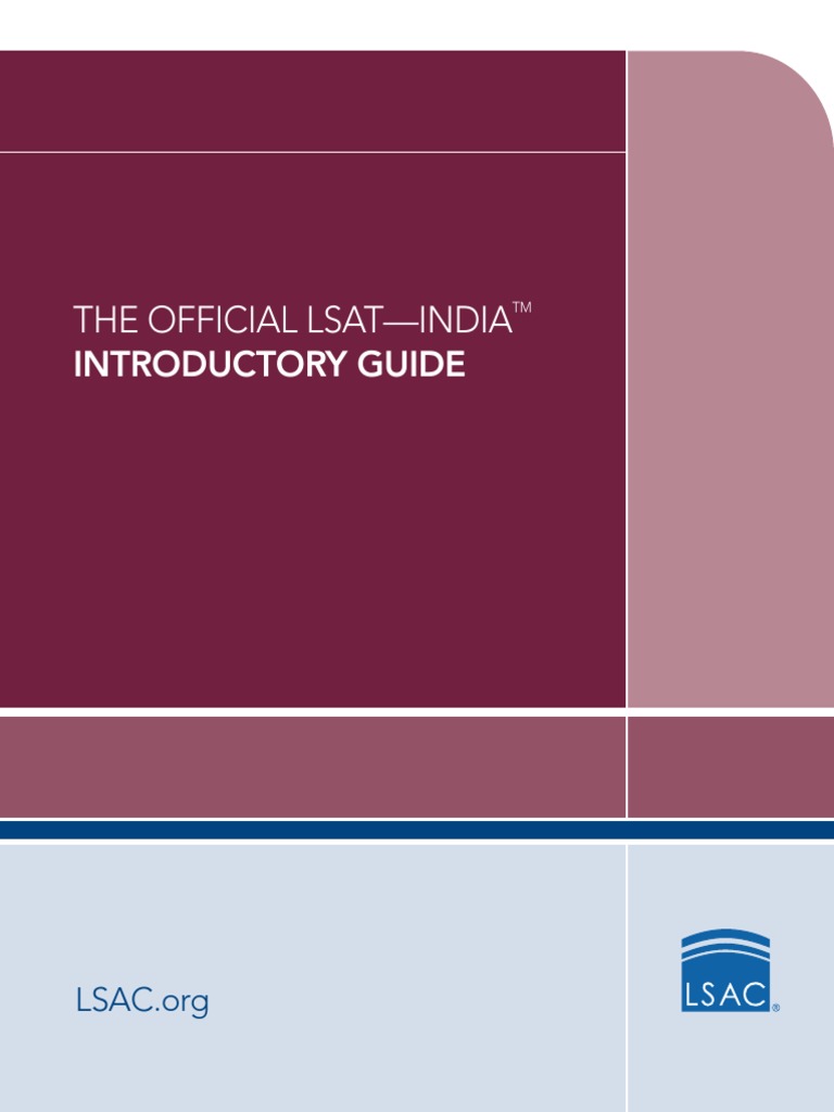 LSAT India-Introductory-Guide | PDF | Law School Admission Test | Argument