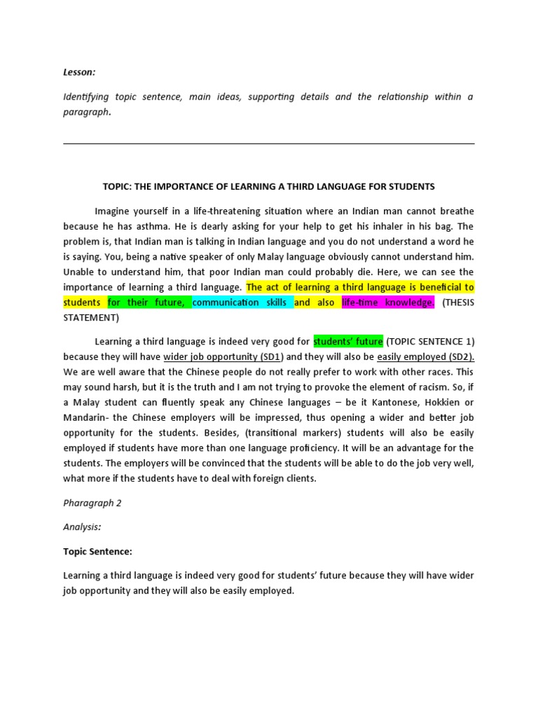 Benefits of Learning Third Language | PDF | German Language | Human ...