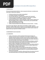 Pruebas y Activación del FS 1000 Sandvik | PDF | Tecnología