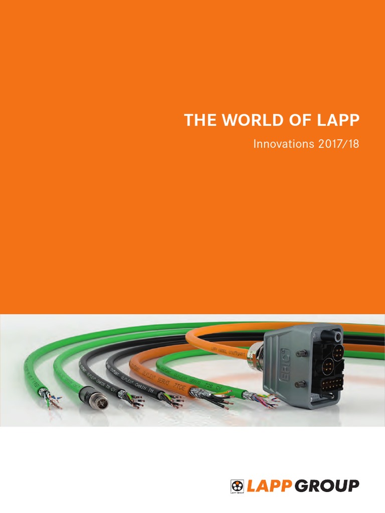 The World of Lapp: Innovations 2017 18 | PDF | Communications System ...