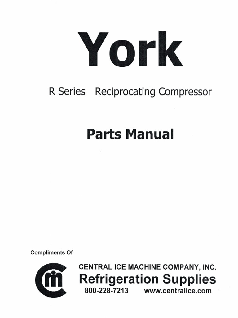 York R Series Parts | PDF | Valve | Pump