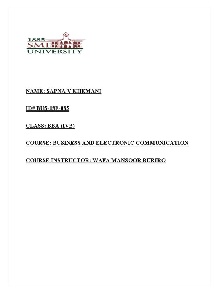 BEC Assignment 2 | PDF | Dinner | Italy