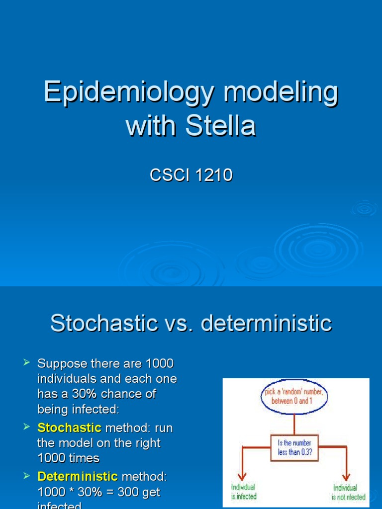 Epidemiology Modeling With Stella | PDF | Hiv/Aids | Infection