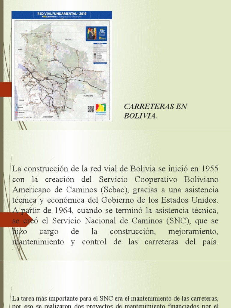 Carreteras en Bolivia | PDF | Bolivia | América del Sur