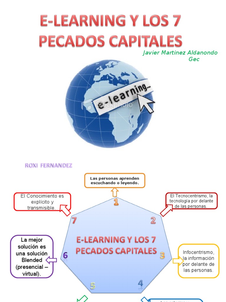 E-Learning: 7 Pecados Capitales | PDF | Aprendizaje | Conocimiento